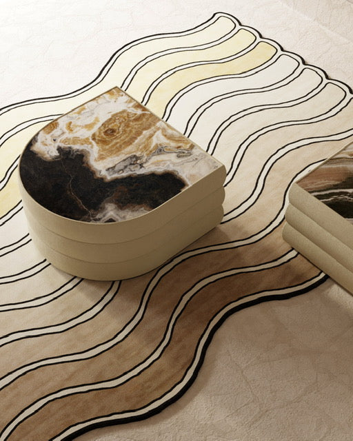 Wavy Rug - Desert – Pieces Home